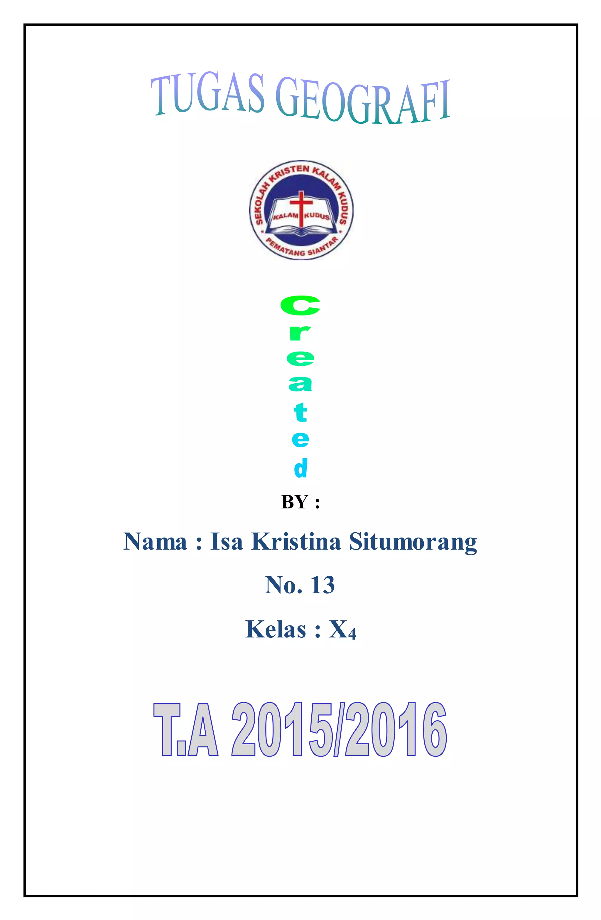 Laut berdasarkan Proses terjadinya | DOCX