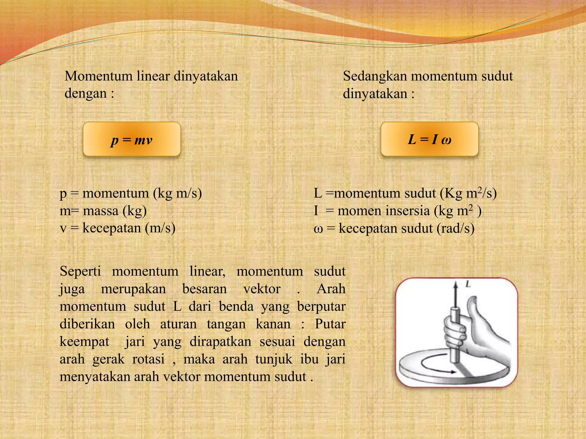 Momentum Sudut | PPTX