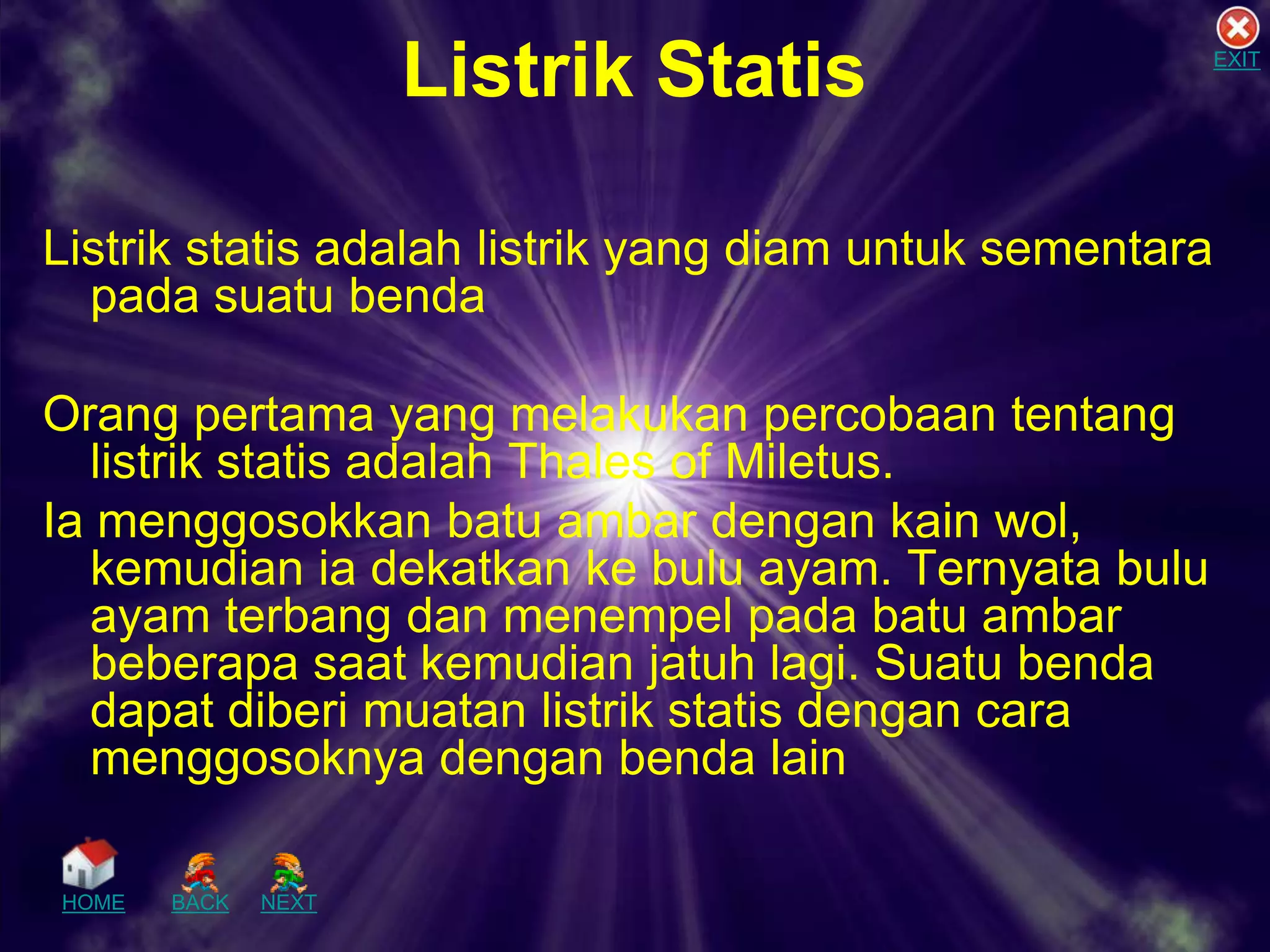 Tugas fisika (listrik statis) | PPT | Free Download