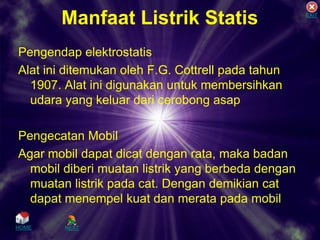 Tugas fisika (listrik statis) | PPT