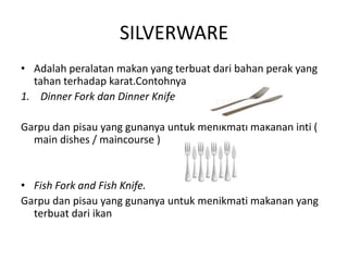 Tugas food and baverages | PPT