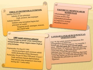 Tugas framework evaluasi kinerja dan kompensasi | PPT