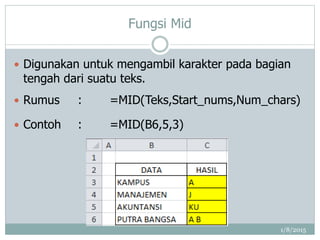 Tugas fungsi text | PPT
