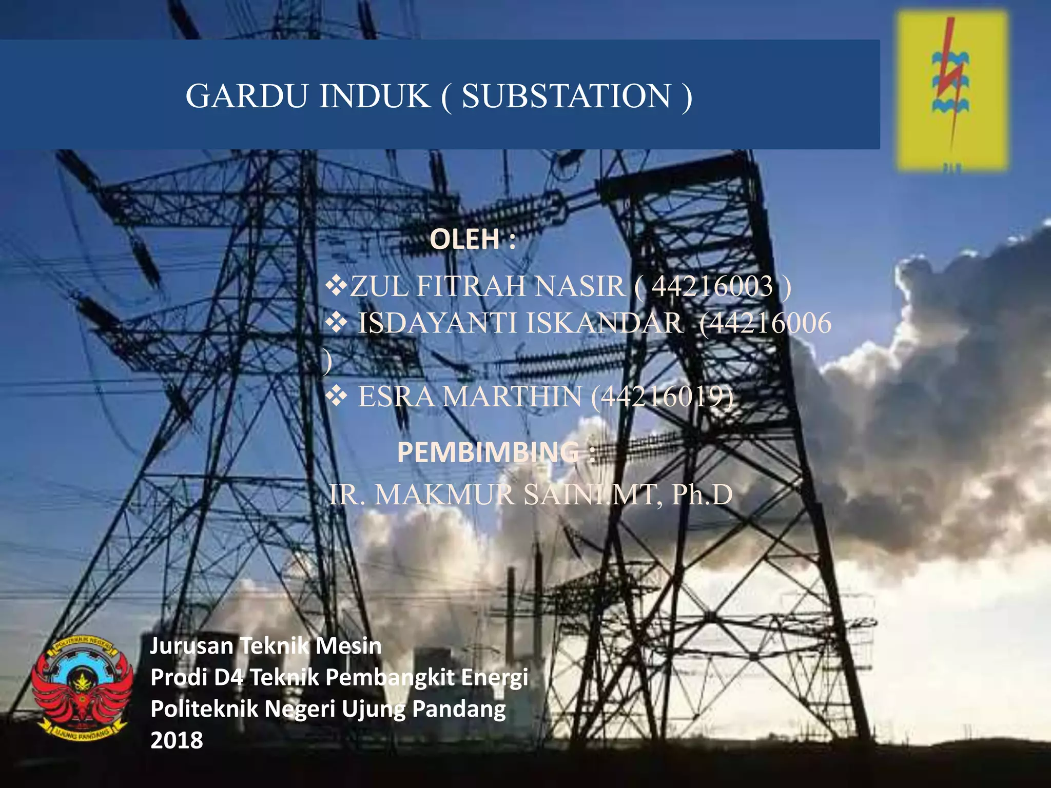 POWER SUBSTATION | PPTX