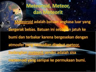 Tugas geografi "Jagat Raya dan Tata Surya" | PPT