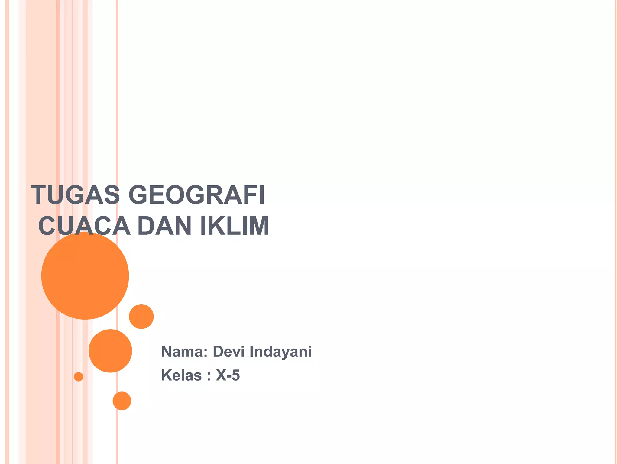 Cuaca dan Iklim | PPTX