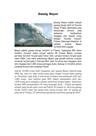 Gunung Meletus | DOCX