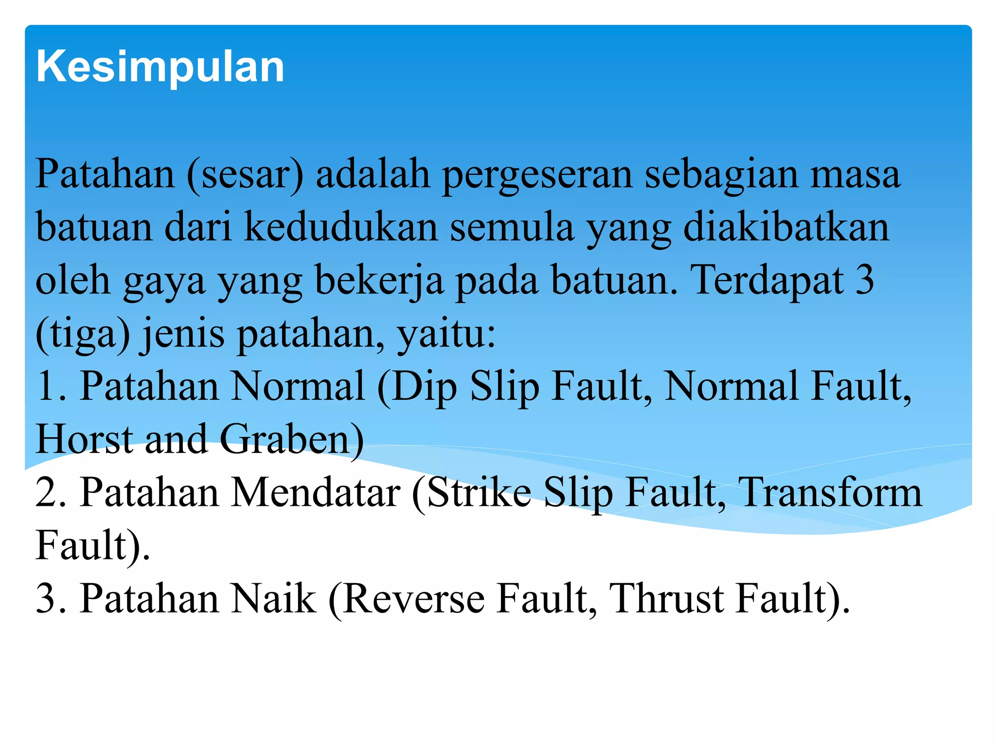 BAB 3 (Geologi Struktur) | PPTX