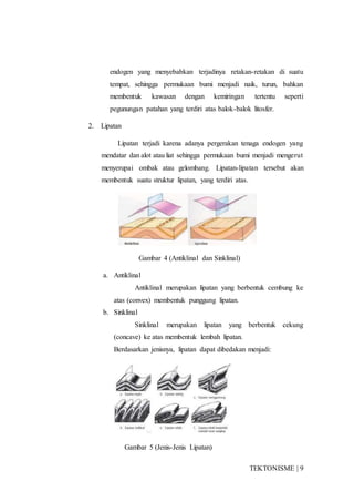 Tugas Geologi Dasar (Tektonisme) | DOCX