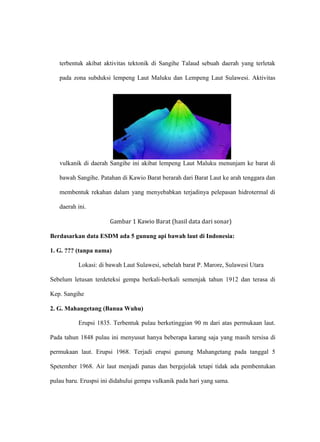 Tugas geologi laut | DOCX