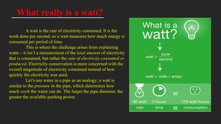 defenition of watt and history of creationwatt | PPT