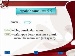 Akhlak Tercela Kepada Diri Sendiri | PPTX