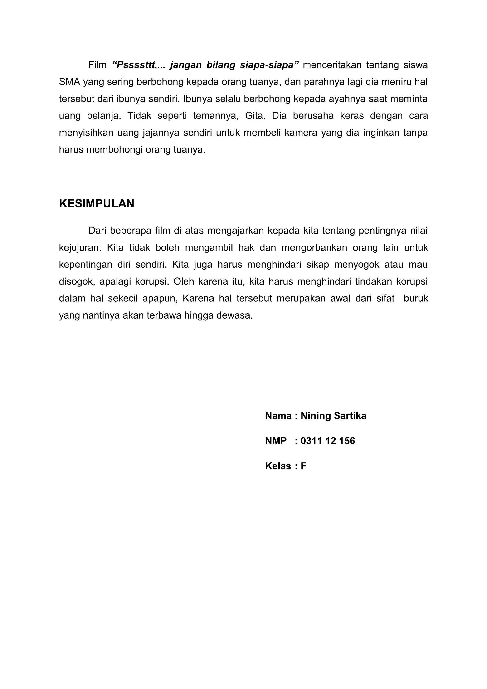Tugas ict lengkap 2 | DOCX