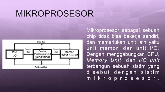 Perbedaan Mikroprosesor dan Mikrokontroler | PPTX