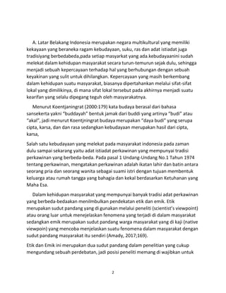 CONTOH TUGAS ILMU BUDAYA DASAR JURUSAN ARSITEK | PDF