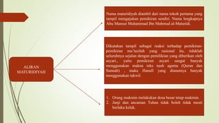 Tugas ilmu kalam time line | PPTX
