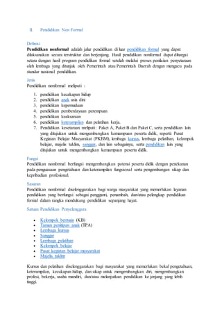 Tugas ilmu pendidikan(vokasi nonformal)-mys | DOCX