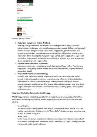 TUGAS IMC Forga Coffee.docx