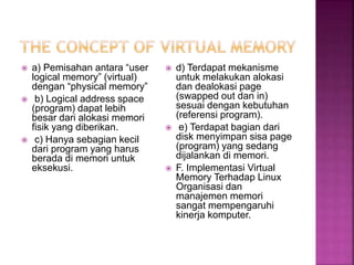 TUGAS IMPLEMENTASI VIRTUAL MEMORY | PPT