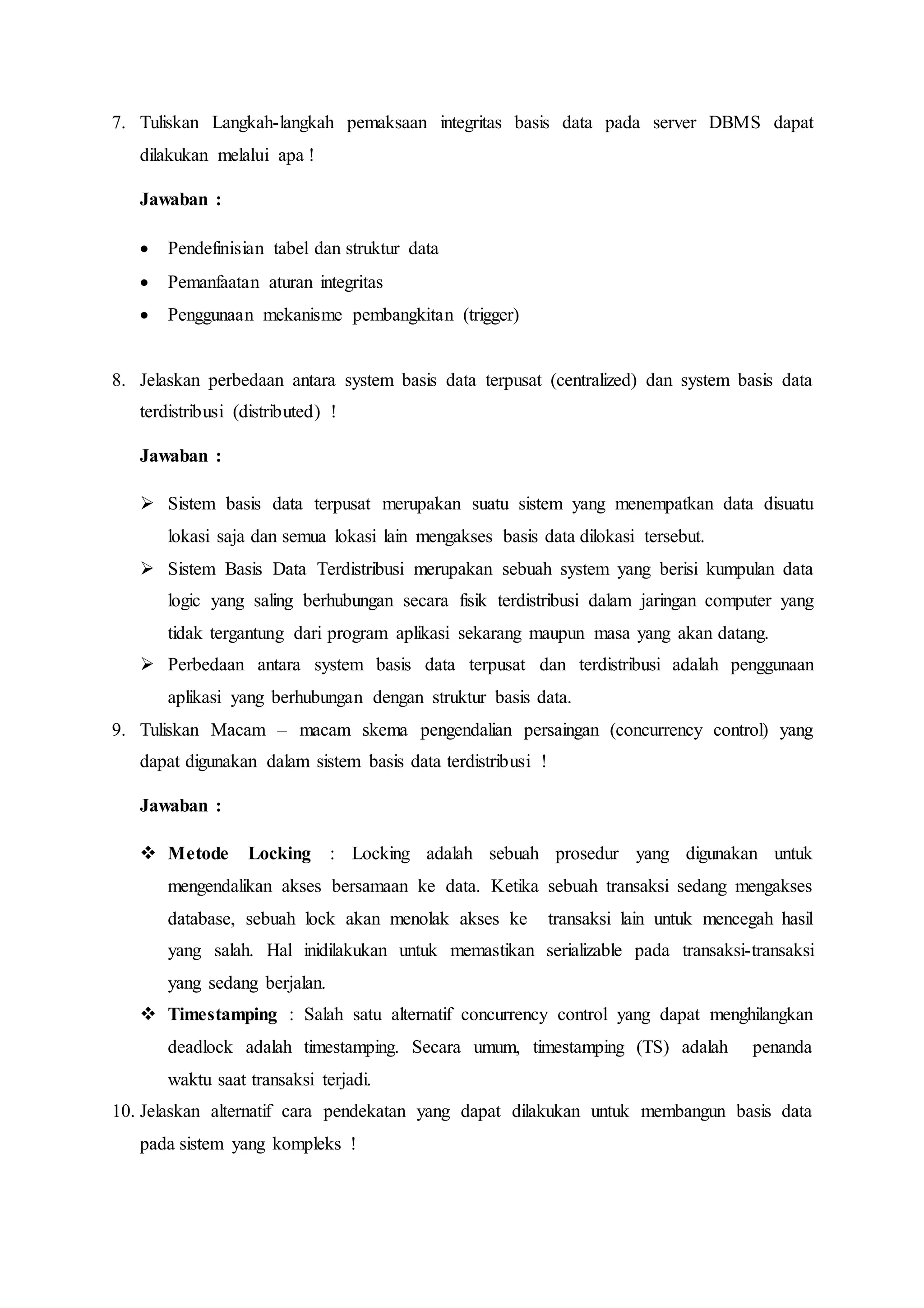 Tugas individu 2 dbms | DOCX