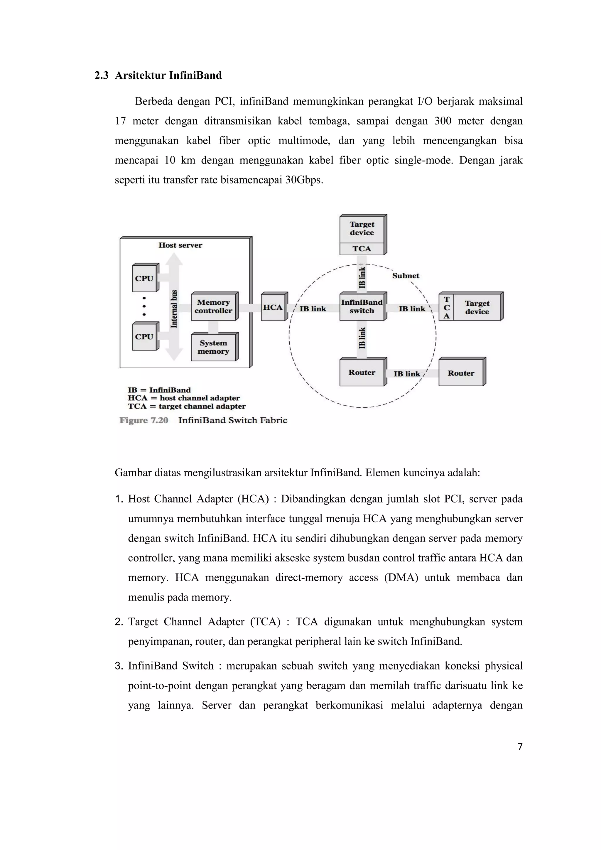 Arsitektur dan Organisasi Komputer - infiniband | PDF