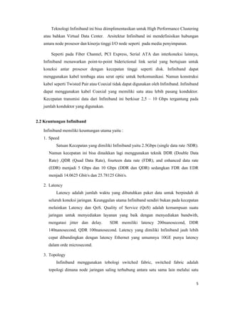 Arsitektur dan Organisasi Komputer - infiniband | PDF