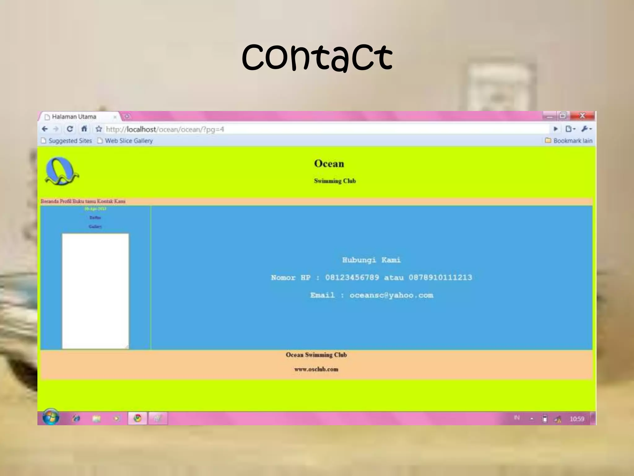 Tugas interface web | PPT