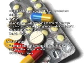 Pengaruh Psikotropika Dan Narkotika Pada Sistem Koordinasi | PPTX