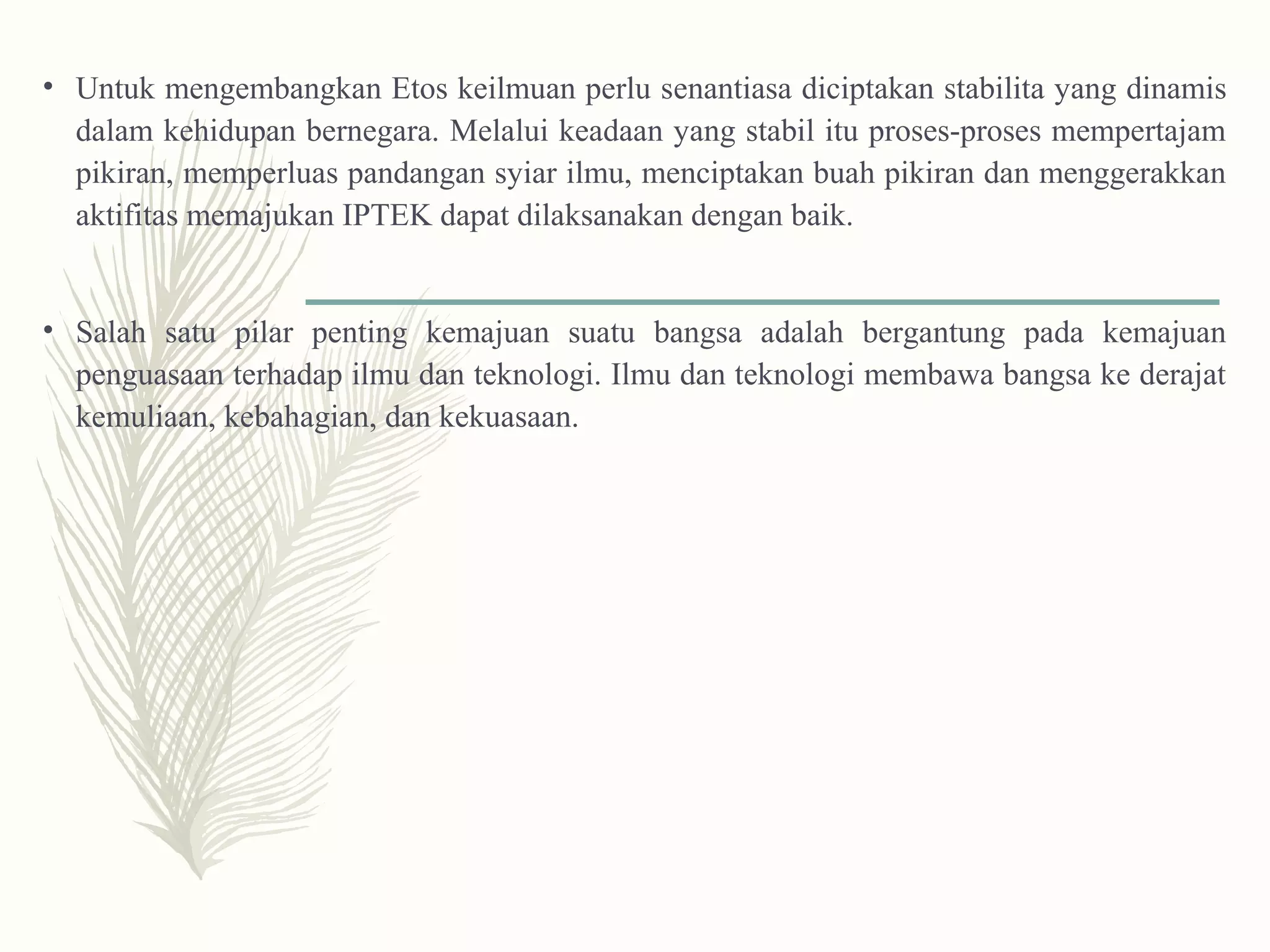 Ilmu Pengetahuan, Teknologi dan Seni (IPTEKS) dalam Islam | PPT