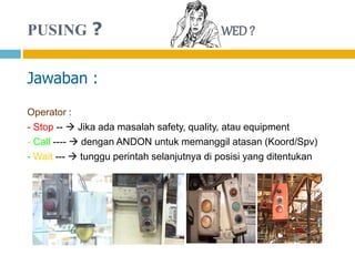 Implementation JIDOKA system | PPTX