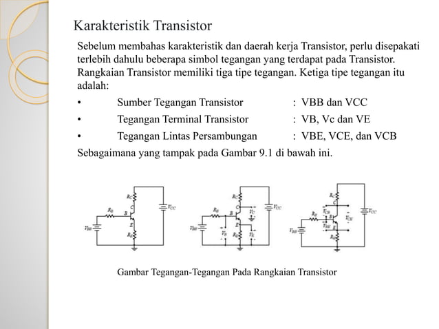 Tugas Karakteristik Transistor | PPT