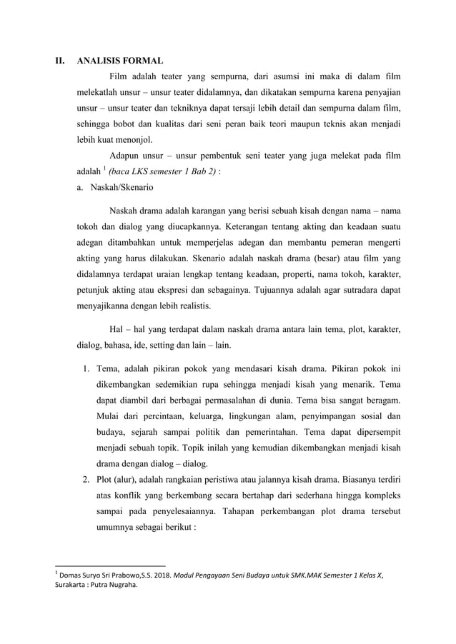 Tugas karya tulis ilmiah apresiasi | PDF