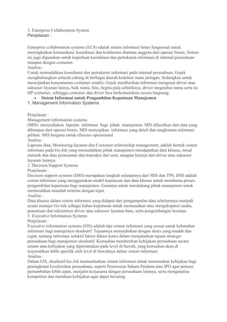 KARAKTERISTIK SISTEM INFORMASI | PDF