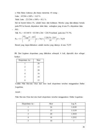 Tugas ke 3 statistik pendidikan | DOCX
