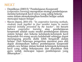 pembelajaran kooperatif | PPTX