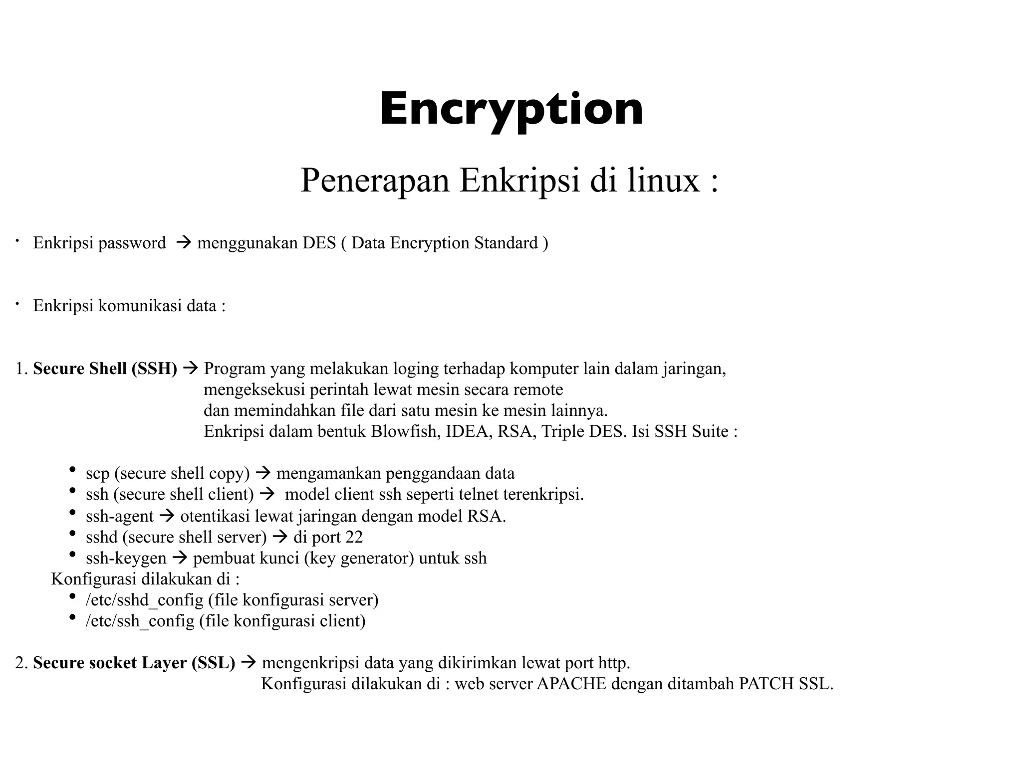 Keamanan Sistem Operasi Linux | KEY