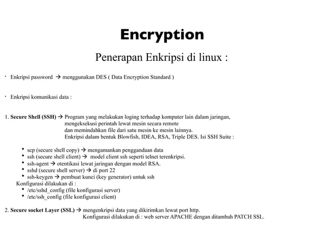 Keamanan Sistem Operasi Linux | KEY