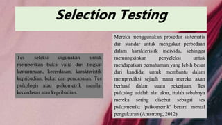 Recruitment and Selection | PPTX