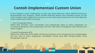 Peran Custom Union Dalam Mobilitas Faktor Produksi | PPTX