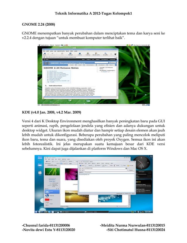 Perkembangan Sistem Operasi Komputer Dari Awal Sampai Akhir | DOCX