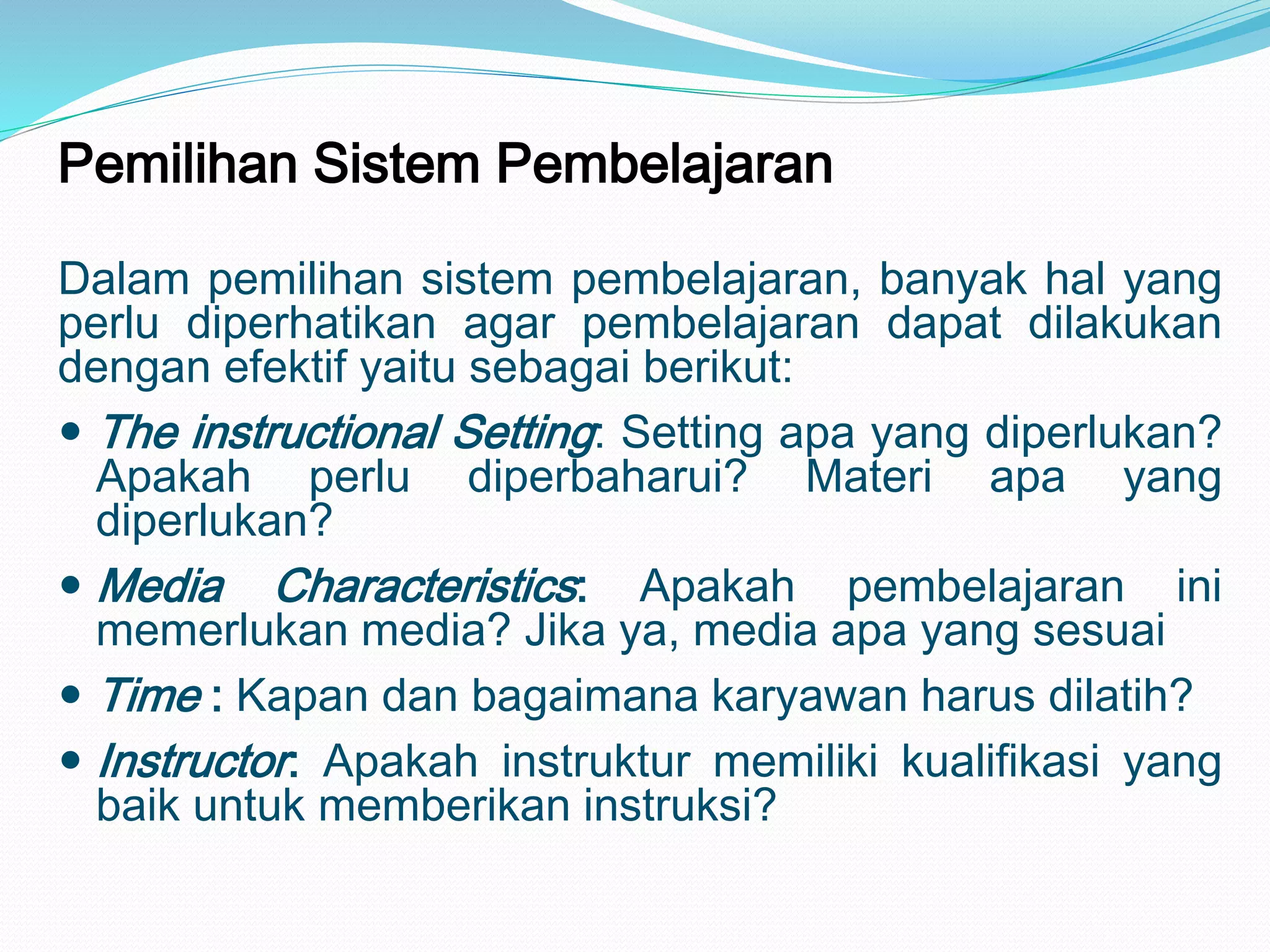 MANAGING TRAINING AND DEVELOPMENT | PDF