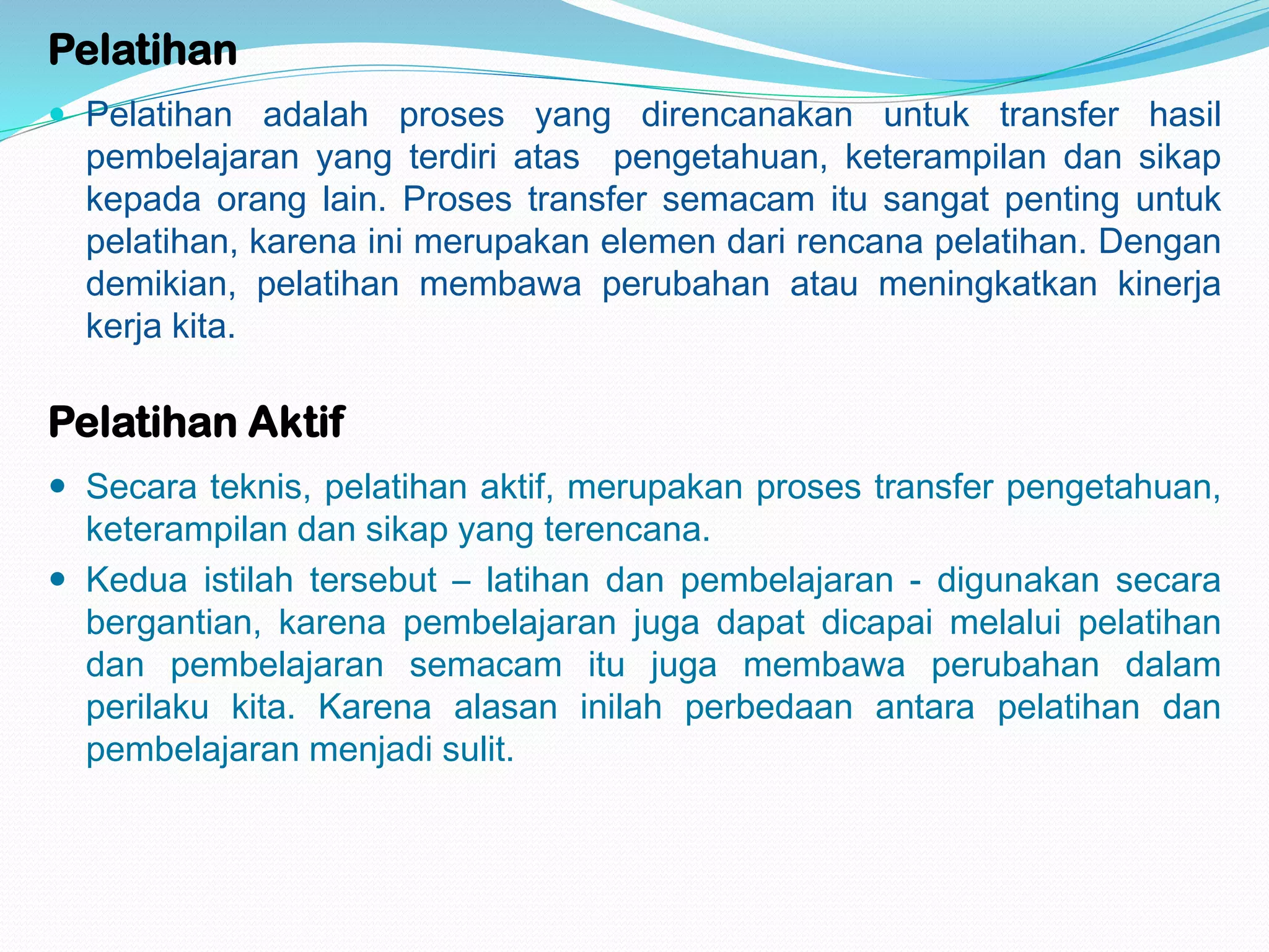 MANAGING TRAINING AND DEVELOPMENT | PDF