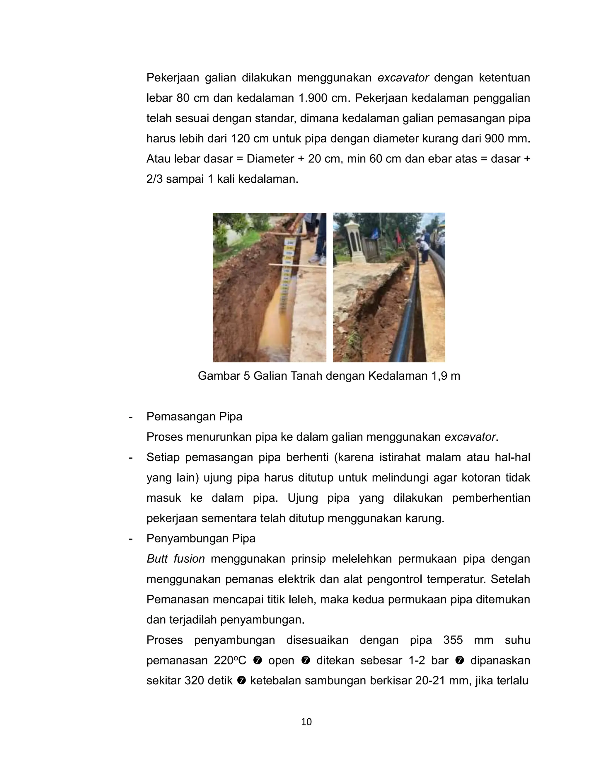 Tugas Kelompok 2 - Pengawasan Pemasangan Pipa HDPE metode Open cut, HDD dan Boring Manual.docx