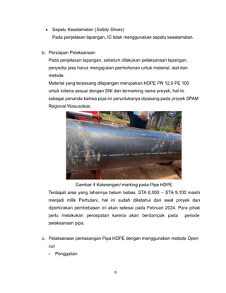 Tugas Kelompok 2 - Pengawasan Pemasangan Pipa HDPE metode Open cut, HDD dan Boring Manual.docx