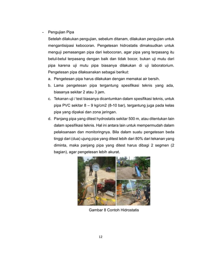 Tugas Kelompok 2 - Pengawasan Pemasangan Pipa HDPE metode Open cut, HDD ...