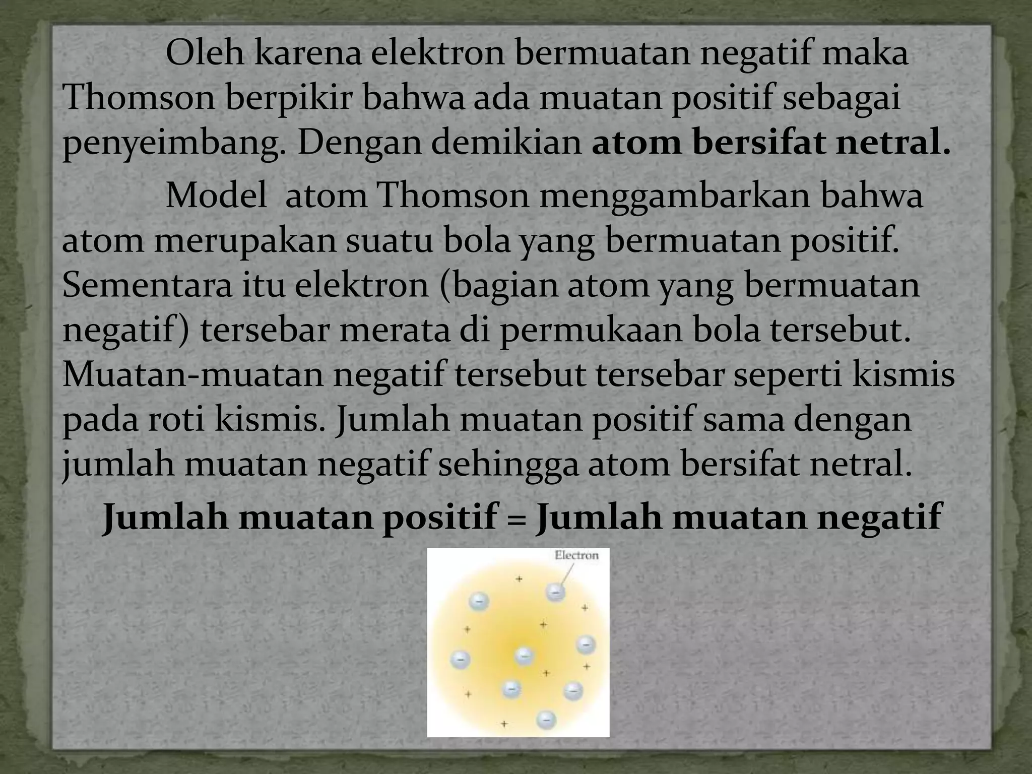 teori teori atom | PPTX