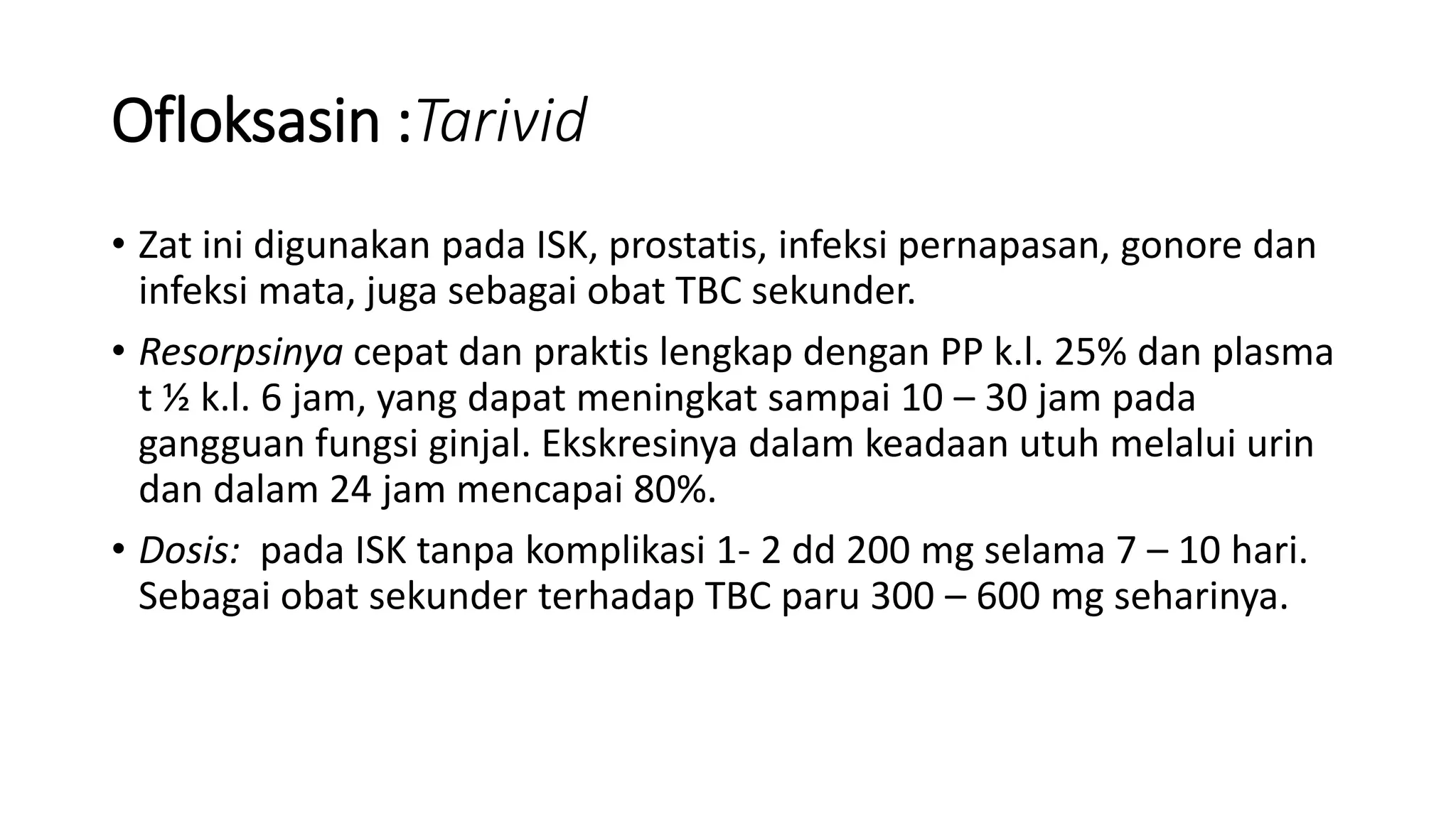 Antibiotik penghambat sintesis asam nukleat | PPTX