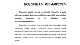 Antibiotik penghambat sintesis asam nukleat | PPTX