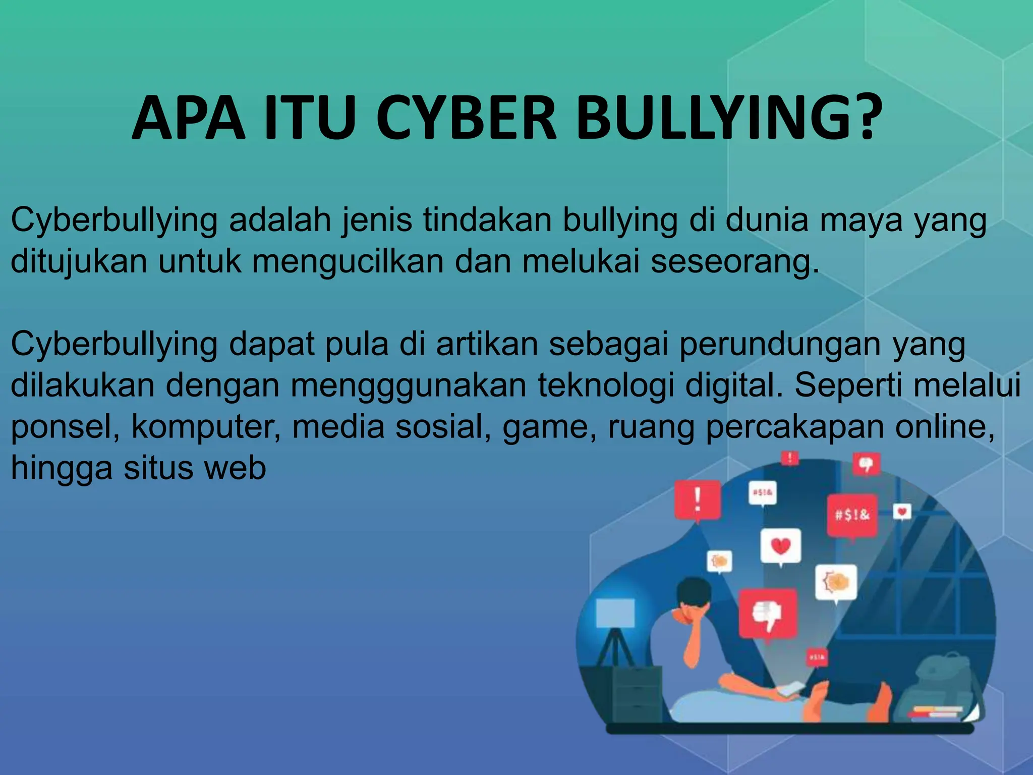 Tugas Kelompok informatika materi cyberbullying | PPT