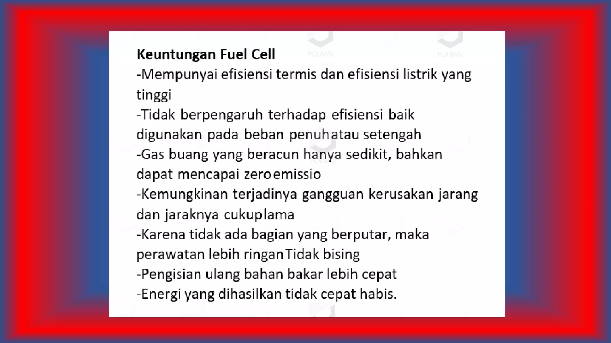 Energi Fuel Cell - Kelompok 8 | PPTX